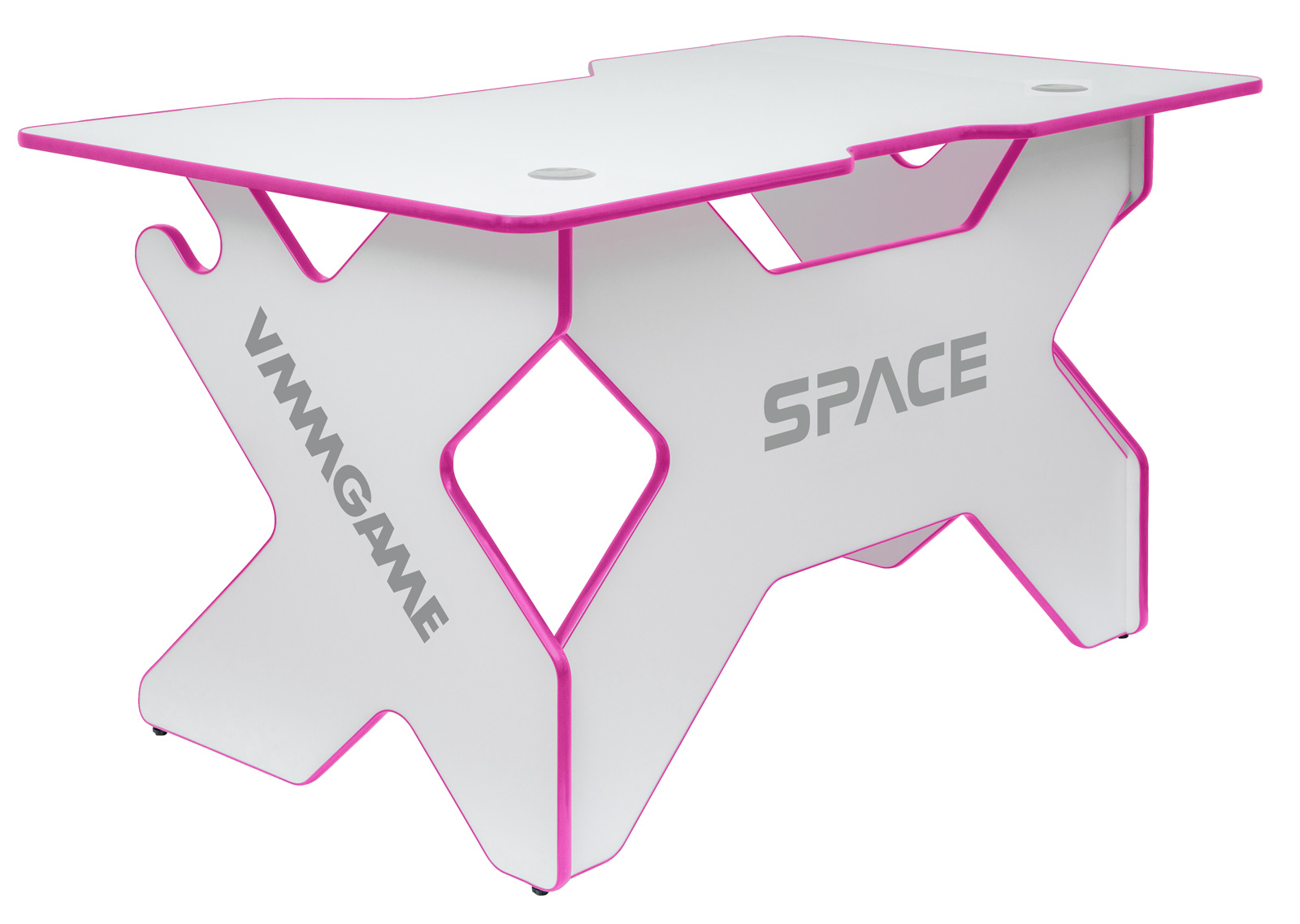 игровой компьютерный стол VMMGAME Space light 140 pink st-3wpk