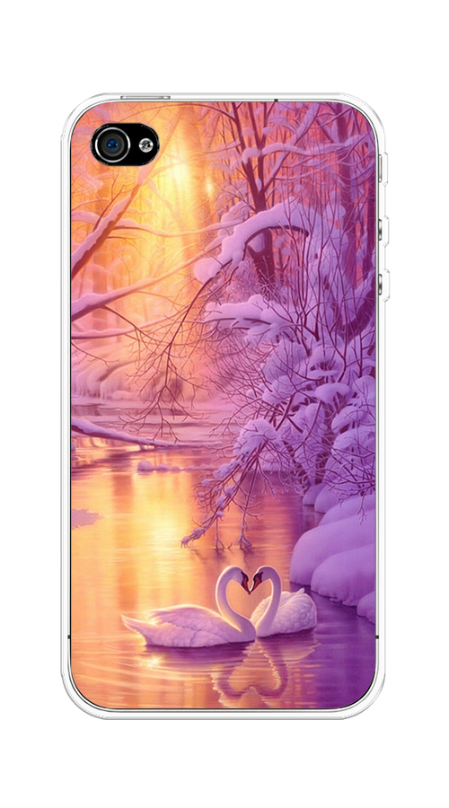 Чехол на Apple iPhone 4/4S "Зима 1"