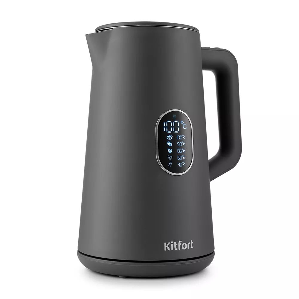 Чайник электрический KITFORT KT-6115-2 1.5 л серый