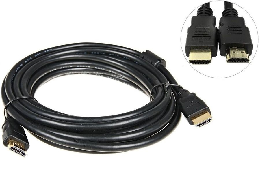 Кабель PREMIER HDMI - HDMI, 5м (5-813) Black