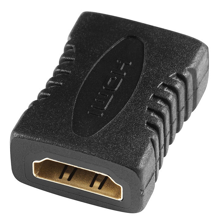 Адаптер BURO HDMI - HDMI, 0,05м (BHP-ADP-HDMI-2.0) Black