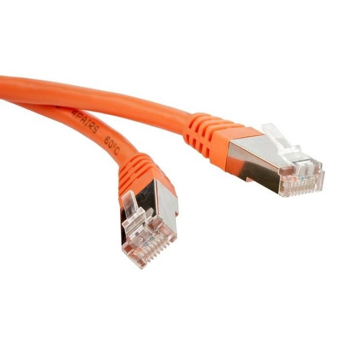 Патч-корд Lanmaster RJ45-RJ45 1м (LAN-PC45/U5E-1.0-OR)