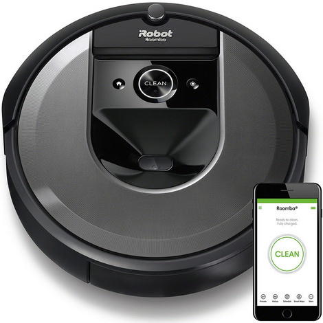 Робот-пылесос iRobot Roomba i7 Plus Black