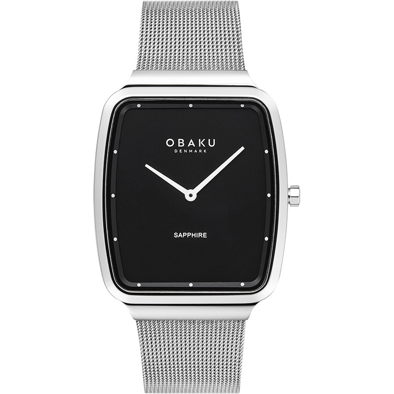 Наручные часы мужские Obaku V267GXCBMC серебристые