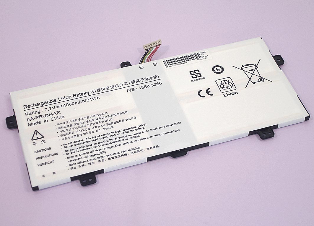 Аккумулятор для ноутбука Samsung 9 Spin (AA-PBUN4AR) 7.7V 4000mAh OEM