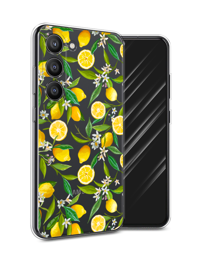 Чехол Awog на Samsung Galaxy S23 5G "Сочные лимоны"