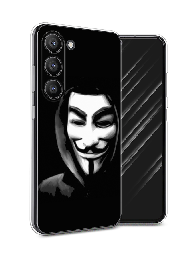 Чехол Awog на Samsung Galaxy S23 5G "Анонимус"