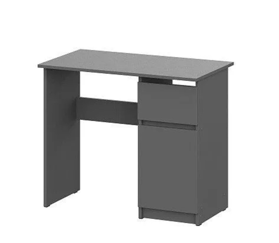 Стол письменный SV-мебель Денвер, Графит серый