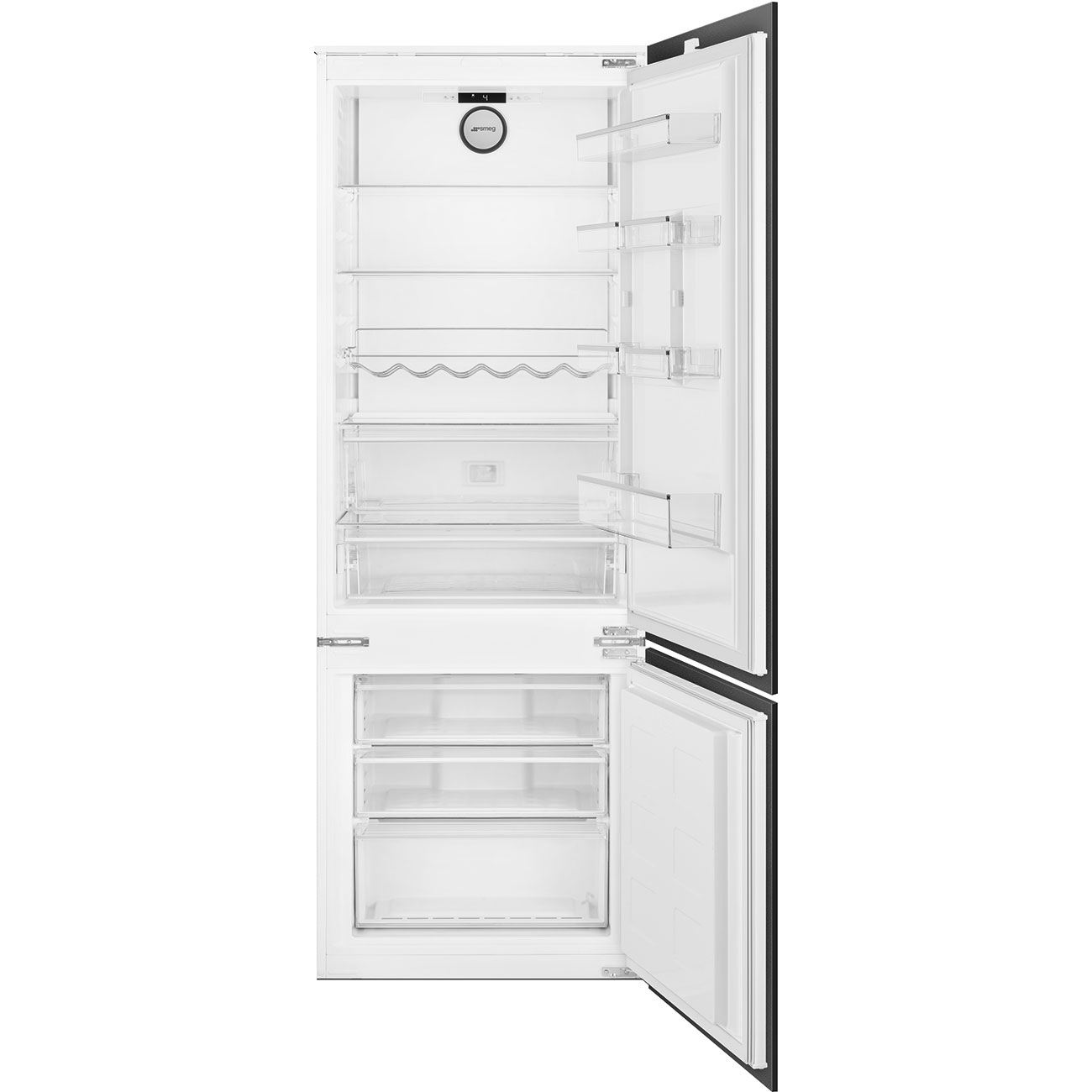 Встраиваемый холодильник Smeg C875TNE белый
