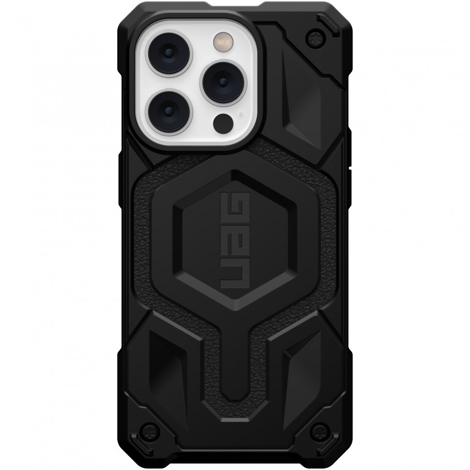 Чехол UAG Monarch Pro for MagSafe Series для iPhone 14 Pro, Черный (Black) (114030114040)
