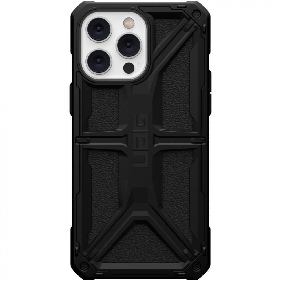 Чехол UAG Monarch Series для iPhone 14 Pro Max, Черный (Black) (114035114040)