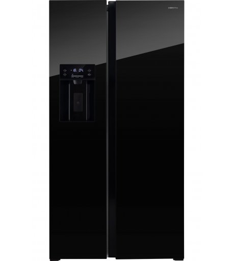 Холодильник Hiberg RFS-650DX черный