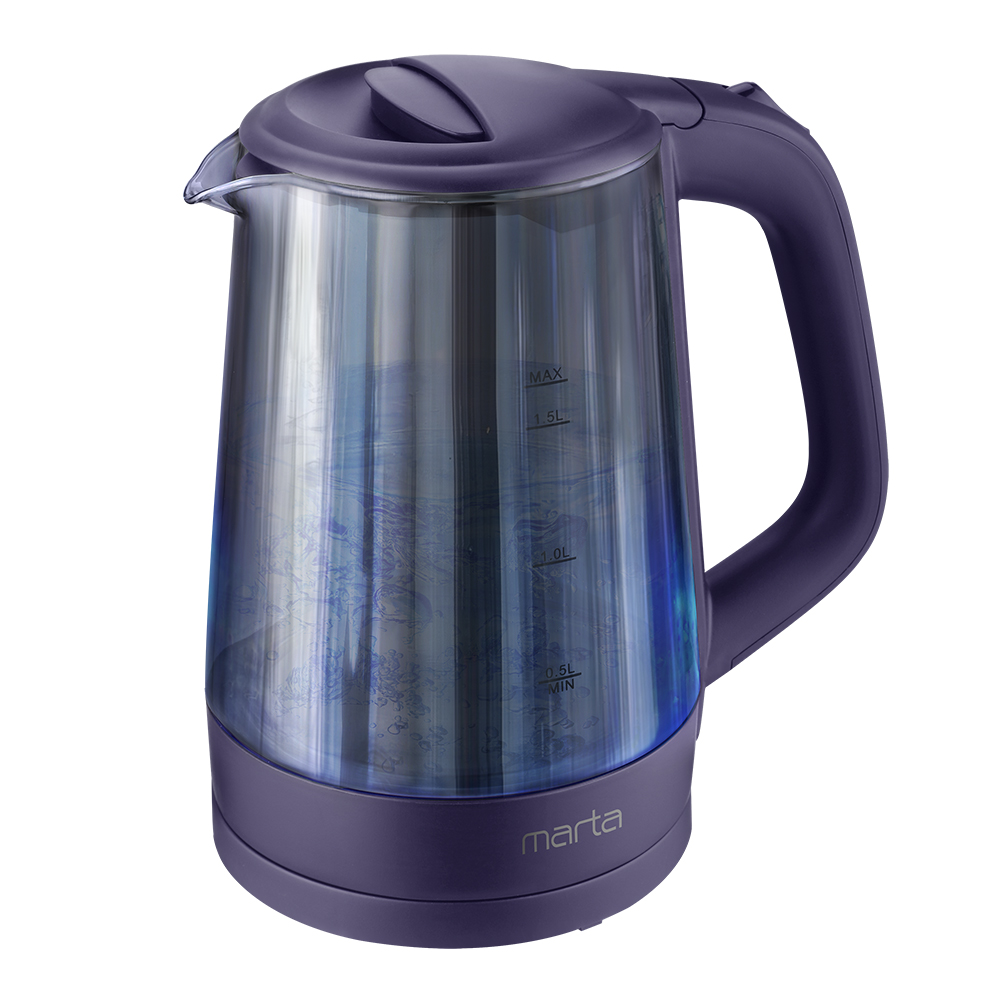 Чайник электрический Marta MT-4582 1.7 л фиолетовый