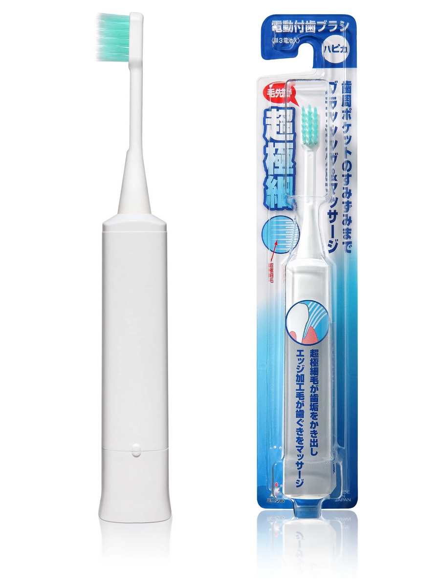 Электрическая звуковая зубная щётка Hapica Ultra-fine DBF-1W для чувствительных зубов 1 шт