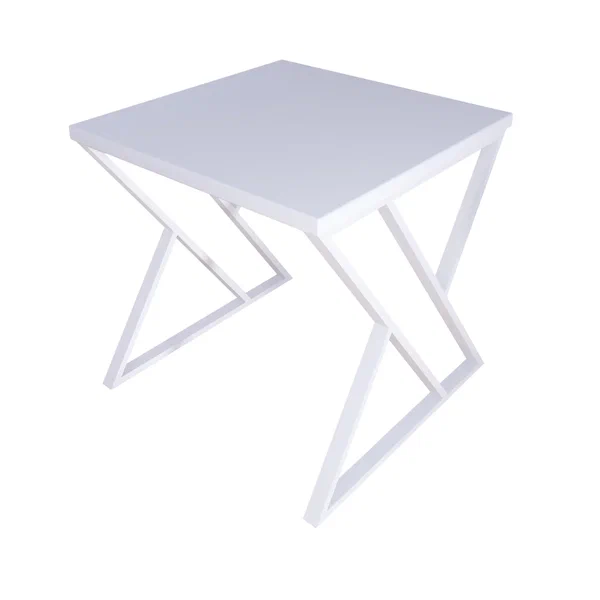Стол кухонный Solarius Loft с Z-образными ножками 80x80х75, цвет белый