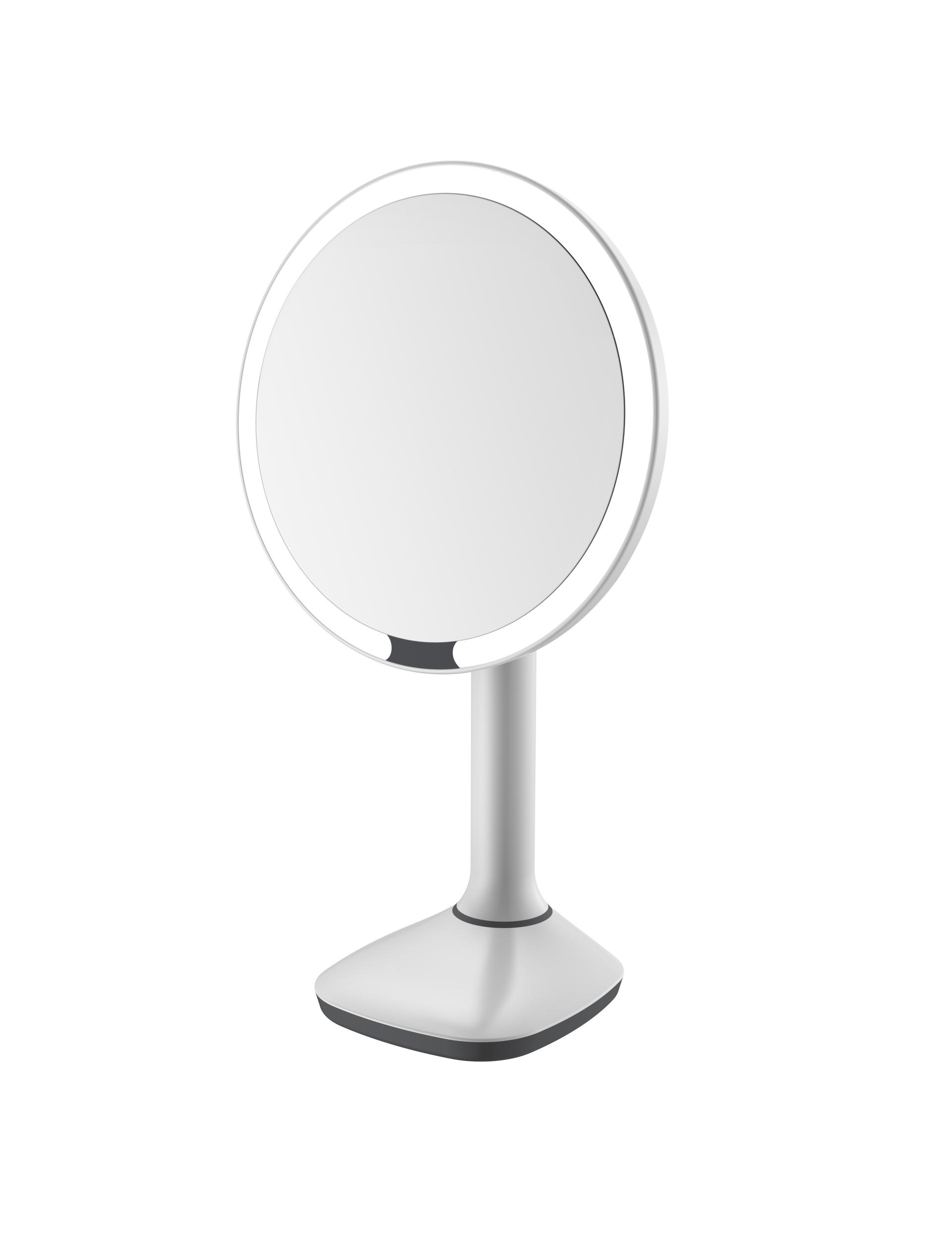 Зеркало настольное косметическое с увеличением 5х Savol JAVA S-M8888W белый