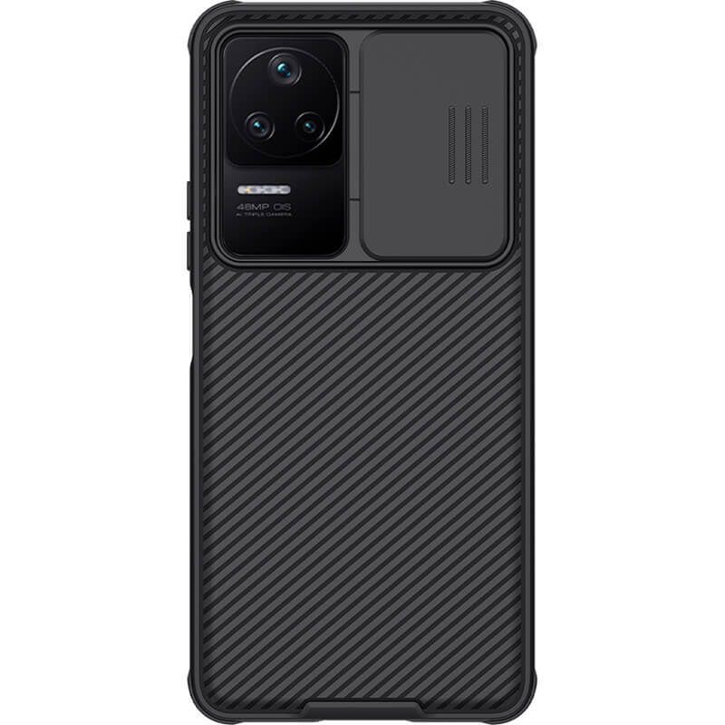 Чехол Nillkin CamShield Pro Case с защитой камеры для Poco F4 (черный)