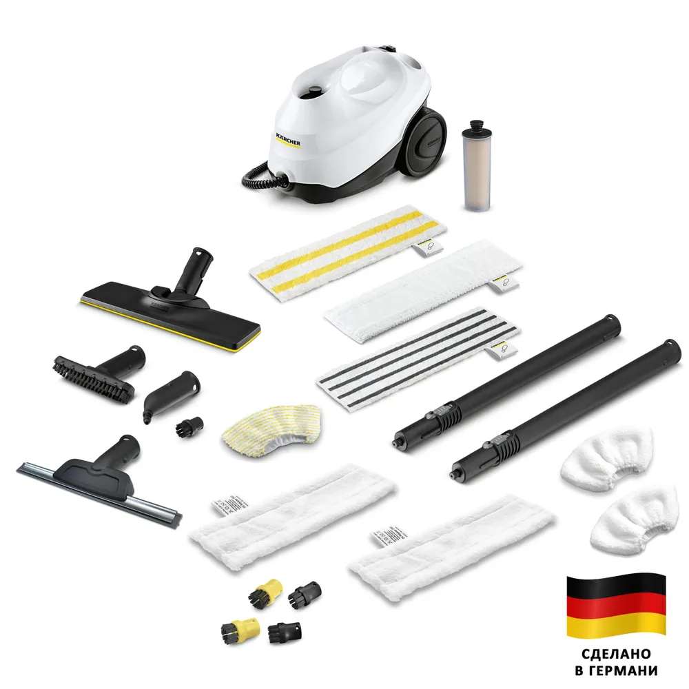 Пароочиститель Karcher SC 3 EasyFix Anniversary Edition белый