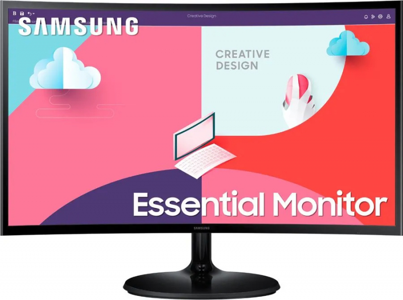 27" Монитор Samsung Odyssey G3 S27C360EAI черный 75Hz 1920x1080 VA