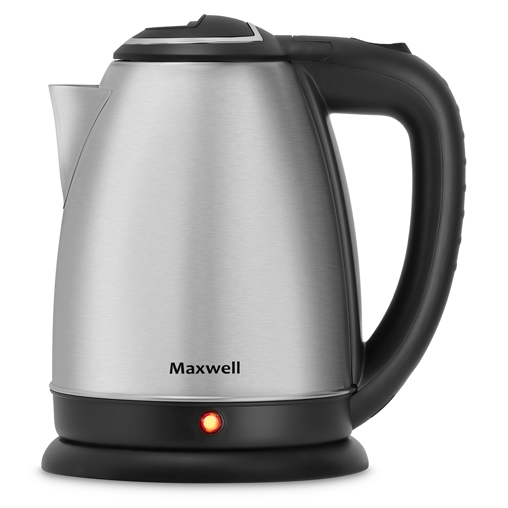 Чайник электрический Maxwell MW-1081(ST) 1.8 л Silver, Black