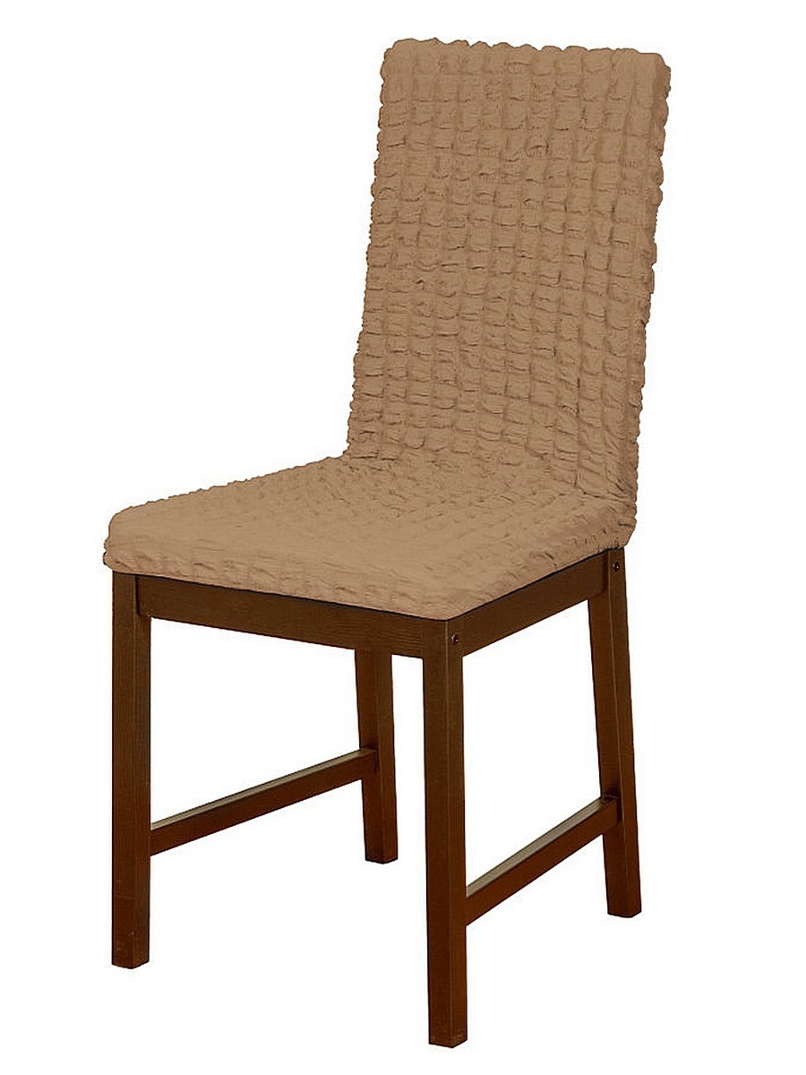 Комплект чехлов на стулья, KARTEKS, 6шт., 261/506.230, песочный