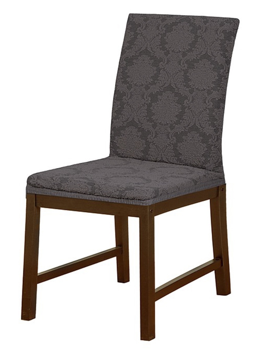Комплект чехлов на стулья, KARTEKS, 6шт., 717/506.006, серый