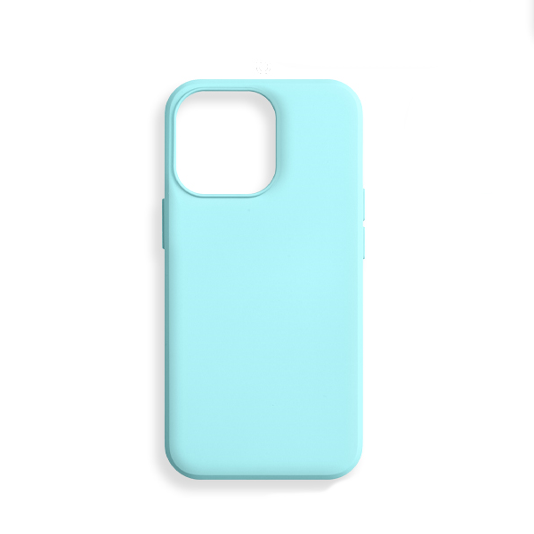 Чехол iPhone 13 Mini (5.4) Silicone WS цвет мятный