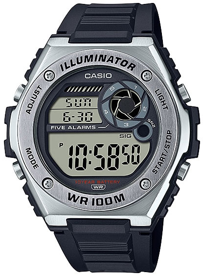 Наручные часы мужские Casio MWD-100H-1A черные
