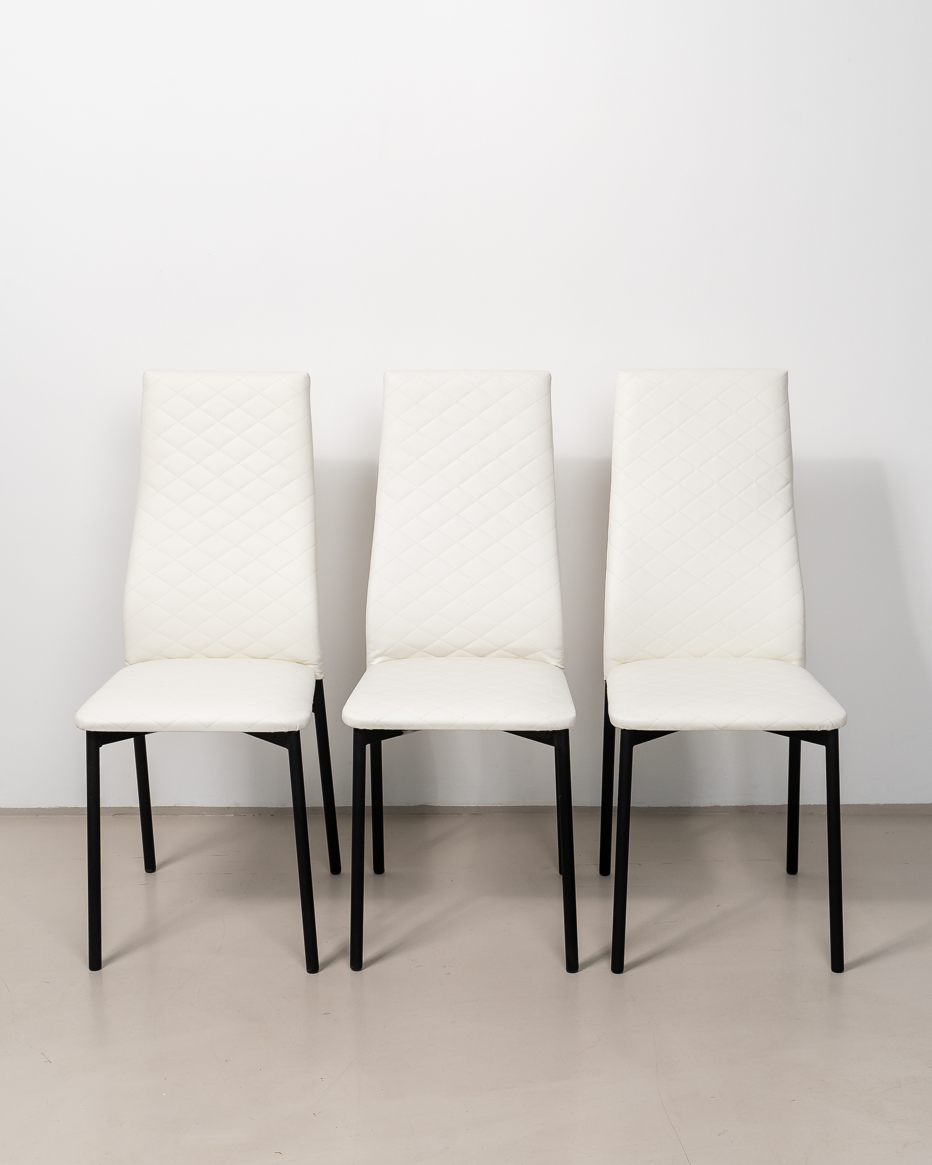 Комплект стульев для кухни SANYAK Ромб Стандарт, Белый - 3 шт.