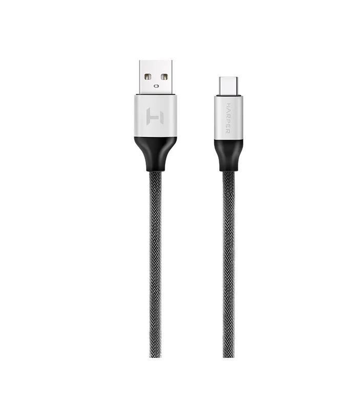 Кабель Harper USB Type C - USB USB Type-C 1м HARPER-BRCH-710-SILVER