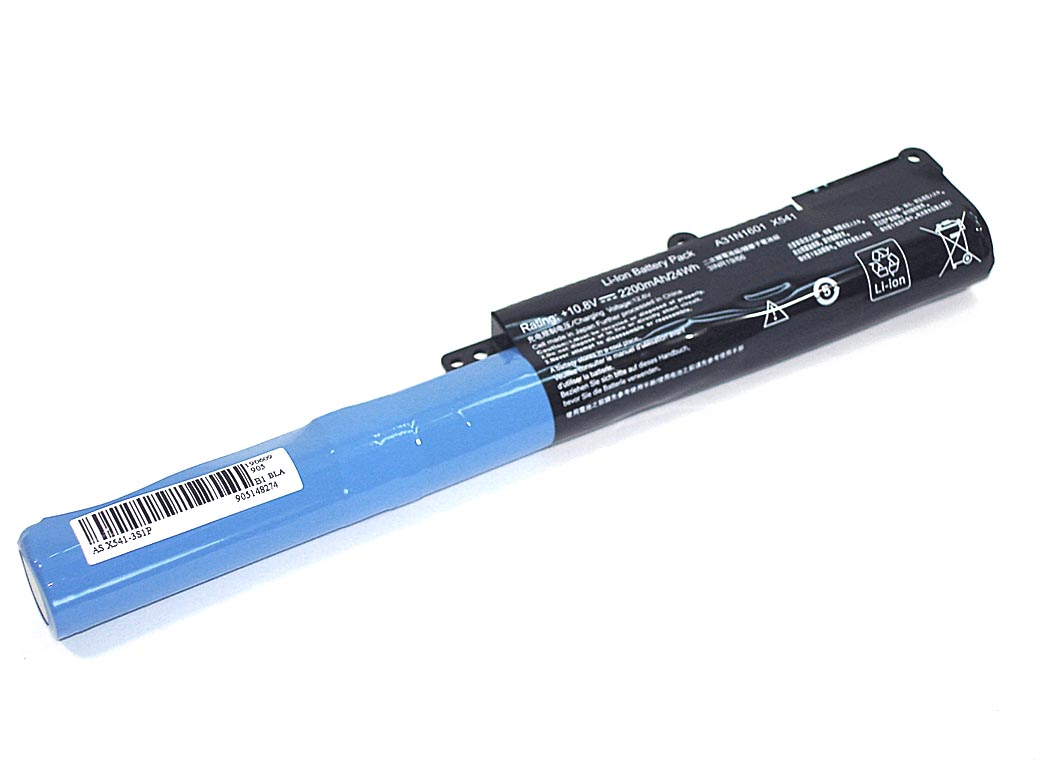 Аккумулятор для ноутбука Asus X541UA X541-3S1P 10.8V 2600mAh OEM Black