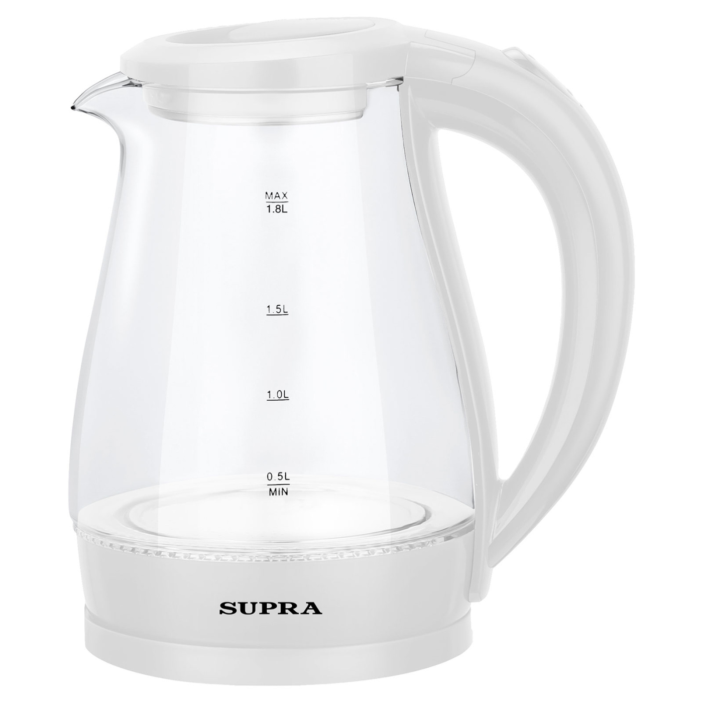 Чайник электрический Supra KES-1856G 1.8 л белый