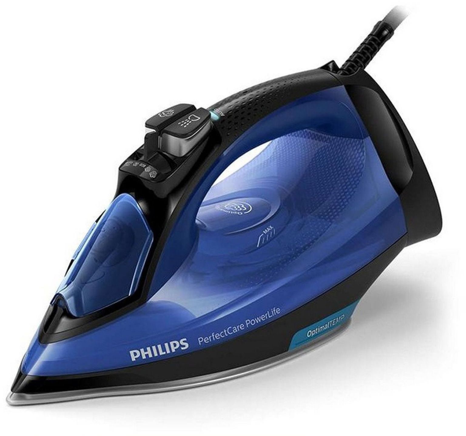 Утюг Philips GC3920/20 синий, черный