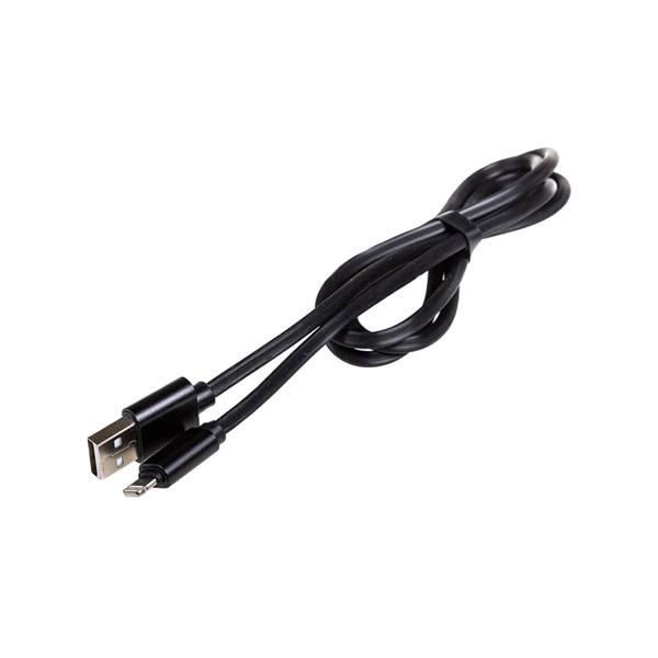 Кабель Skyway USB - Lightning 6.5А быстрая зарядка 1м Black