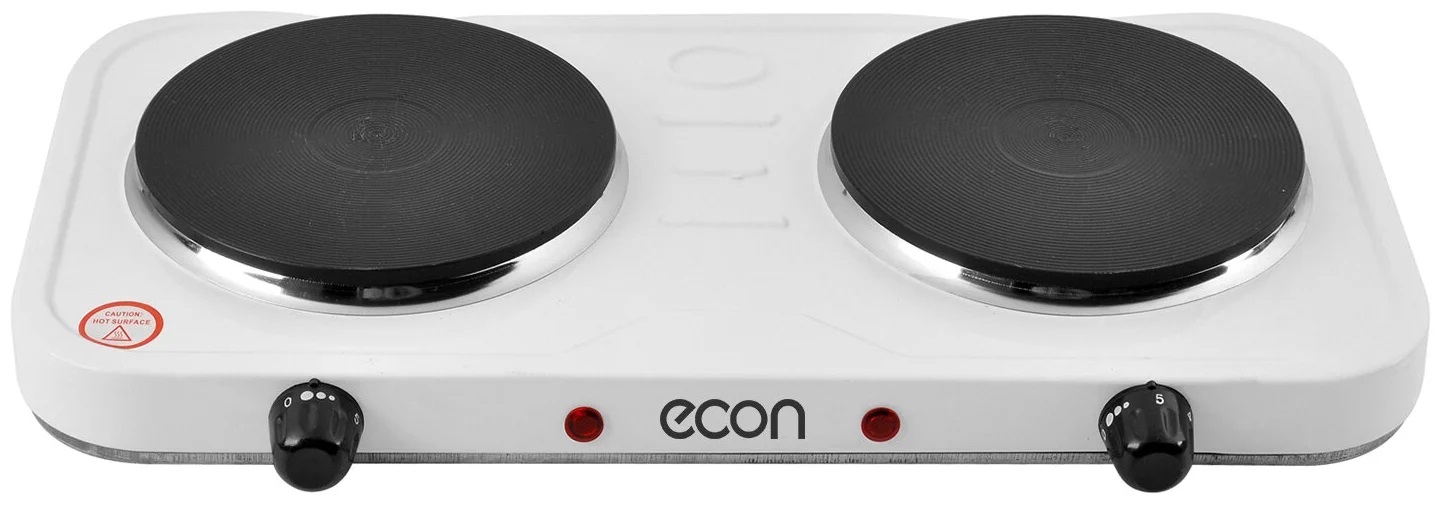 Настольная электрическая плитка ECON ECO-231HP белый