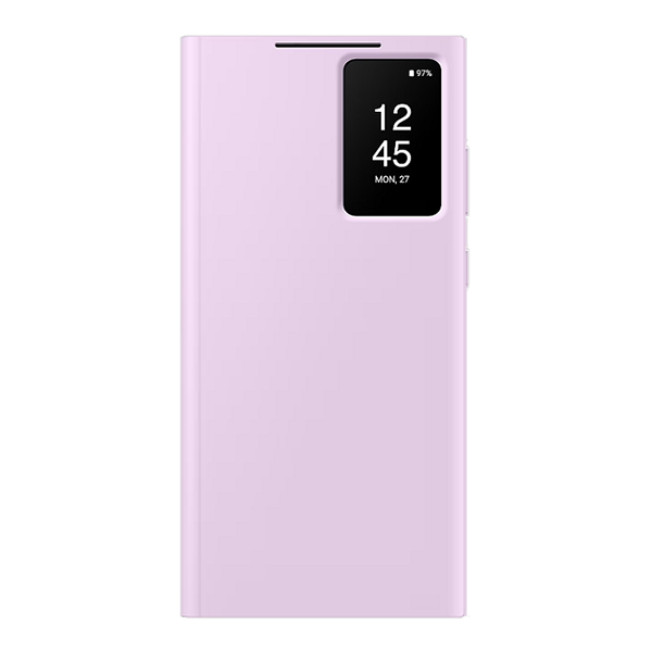 Чехол-книжка Samsung Smart View Wallet Case для Samsung Galaxy S23 Ultra фиолетовый
