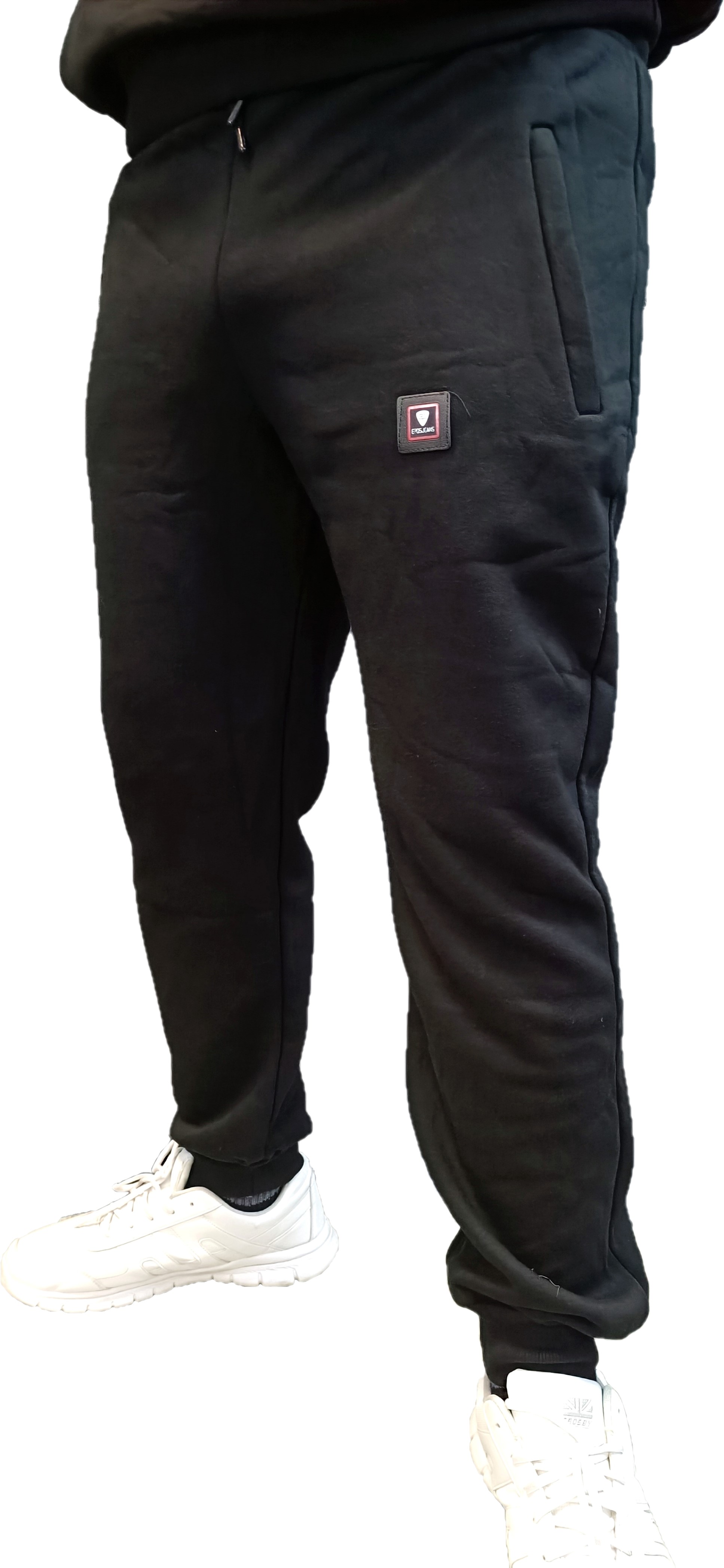 Спортивные брюки мужские Epos Jeans 350055 черные 4XL